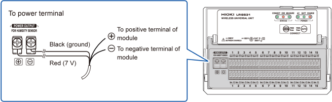 Connecting the Humidity Sensor